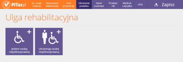 Ulga rehabilitacyjna 2024 - wysokość, limity, zasady | PITax.pl