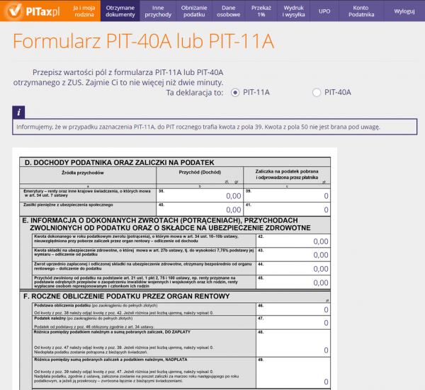 Renta rodzinna w rozliczeniu PIT » PITax.pl